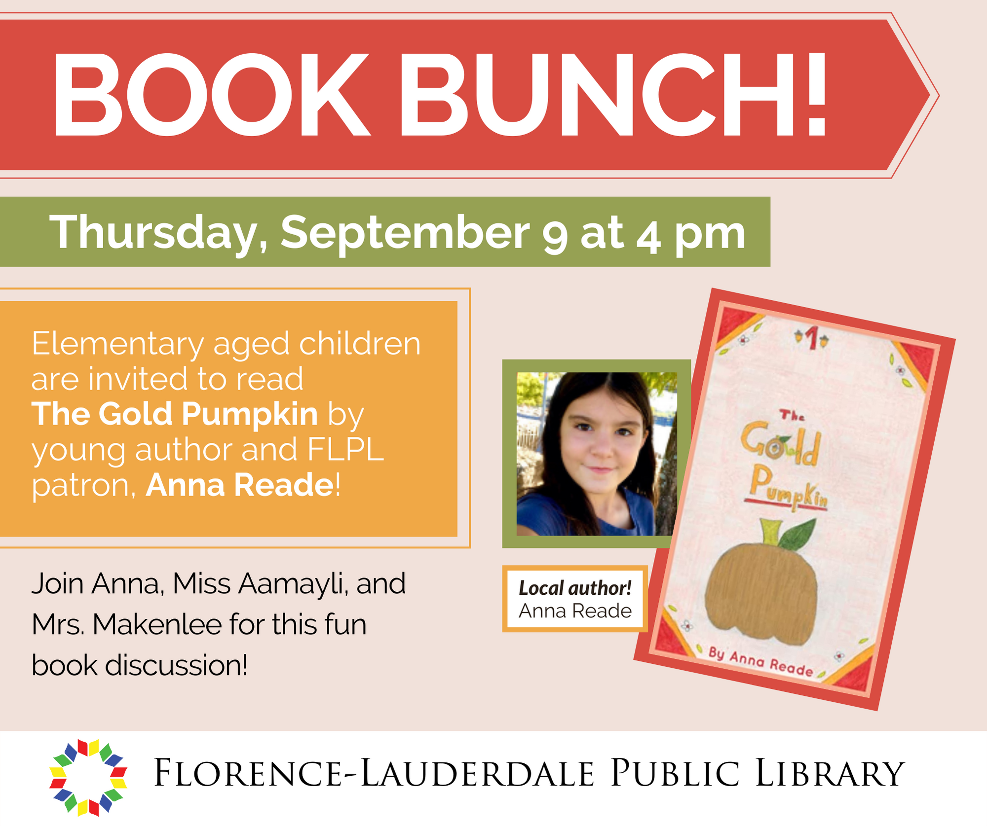 Florence-Lauderdale Public Library Kids Programs