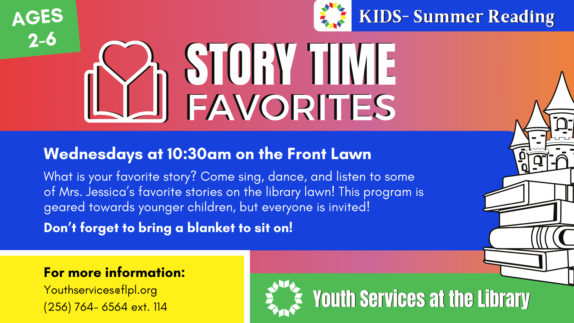 Florence-Lauderdale Public Library Kids Programs