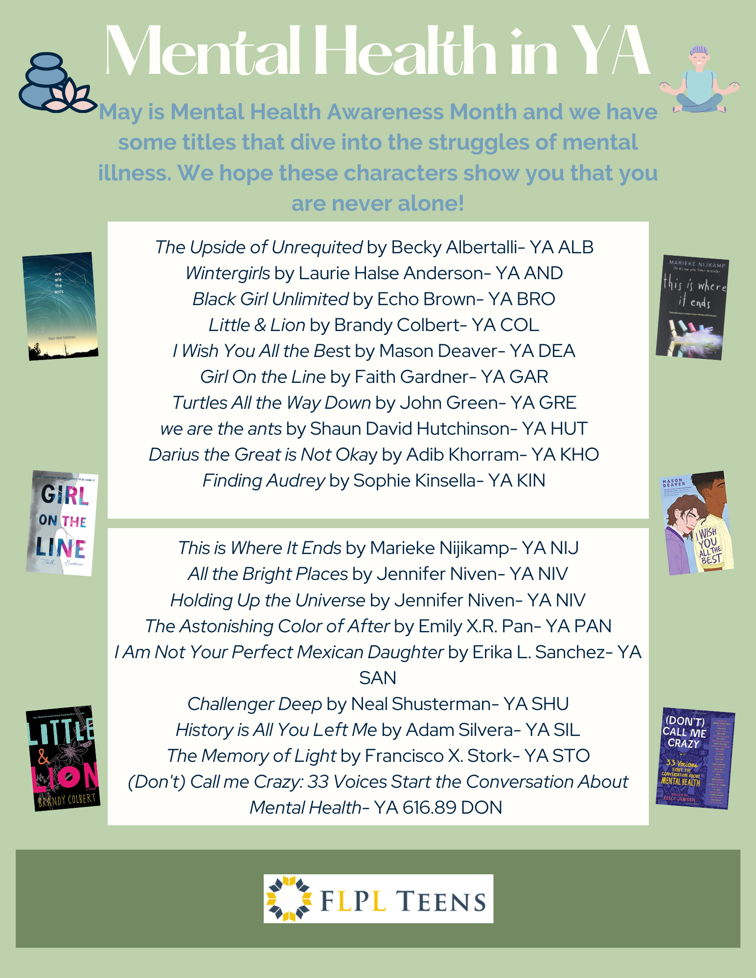 Florence-Lauderdale Public Library Teen Programs